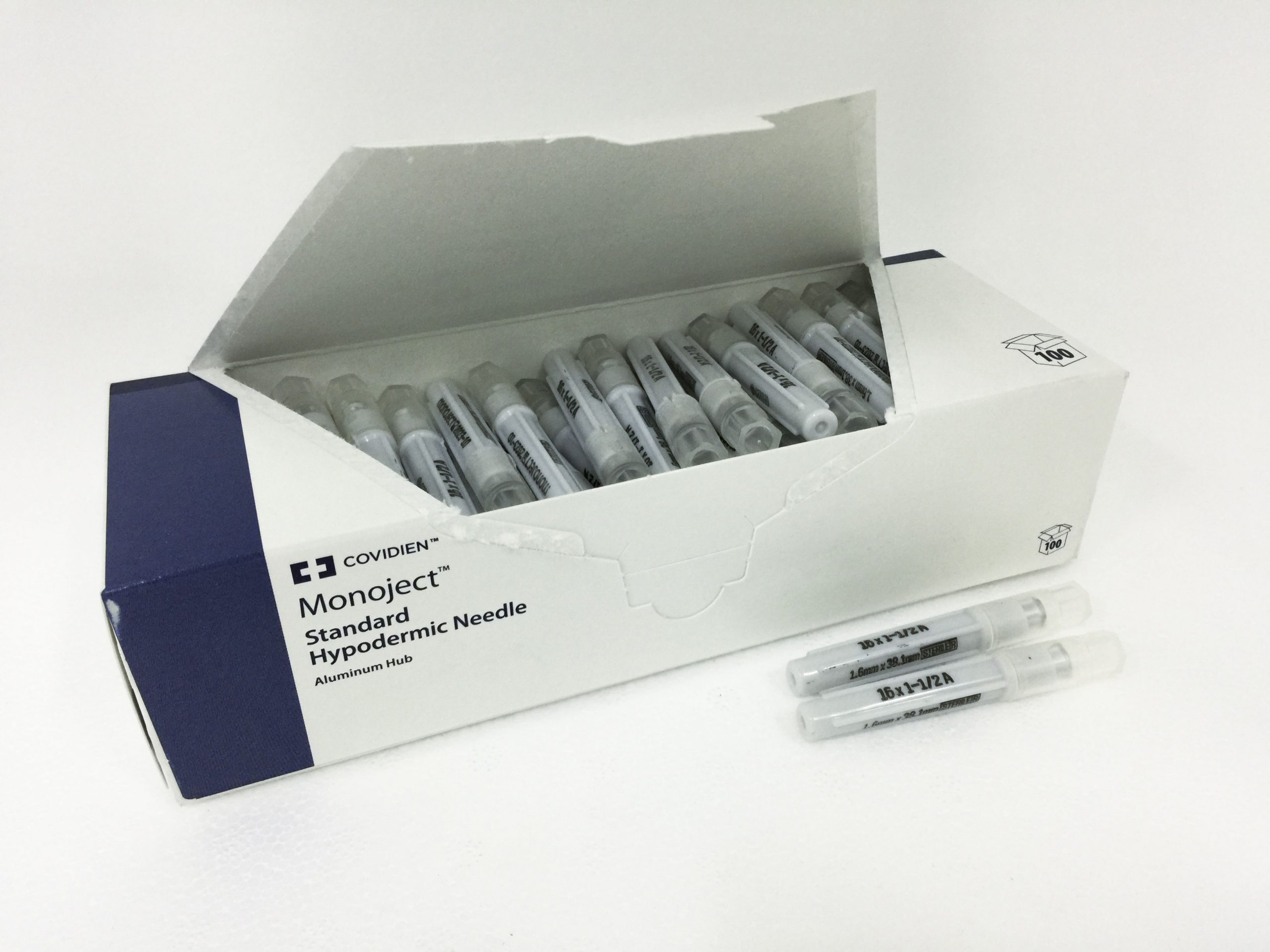 Needles - Monoject - 16G x 1.5" [100 Pack] - Country Vet