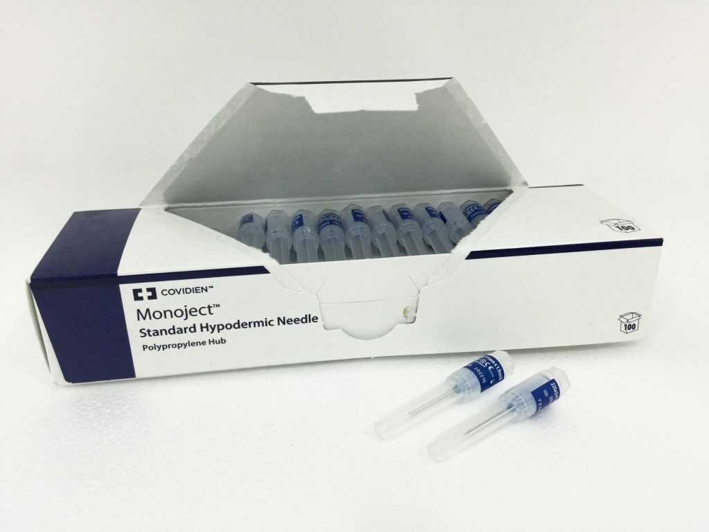 Needles - Monoject - 22G x 3/4" [100 Pack] - Country Vet