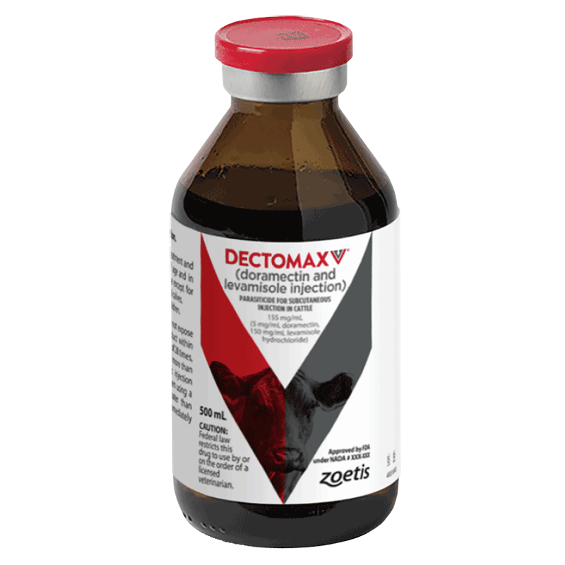 Dectomax V Injectable [500 mL] - Country Vet